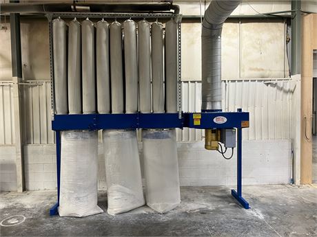 Lot - Dust Technology "HHF-1500" Dust Collector - 10HP | Place Your Bid ...