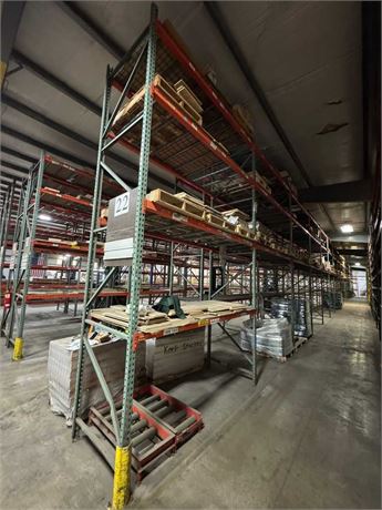 Lot - Material Racks, Entire Section, Contents Not included | Place ...