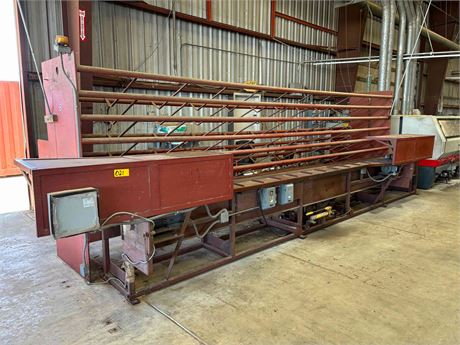 Lot - Moulding rack and cut off saw | Place Your Bid at MachineryMax