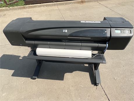 Lot - HP "C7780B" Printer/Plotter | Place Your Bid at MachineryMax