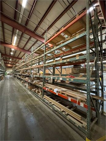 Lot - Pallet Racking (contents NOT included) | Place Your Bid at ...