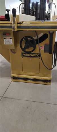 Lot - Powermatic "72-TA" Table Saw | Place Your Bid at MachineryMax