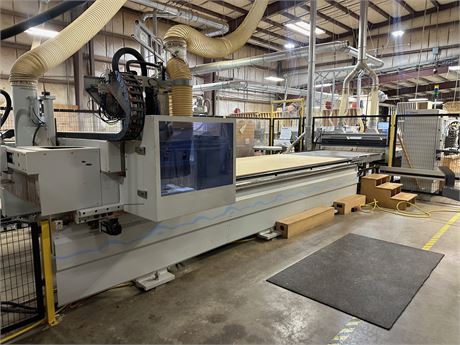 Lot - Homag "N-300" "OPTIMAT NBP084/VANTECH 512" Flat Table CNC -LOW ...