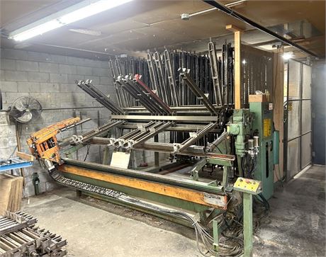 Lot - Taylor "40 Section" Clamp Carrier, 32" Clamps - Wallenstein, ON ...