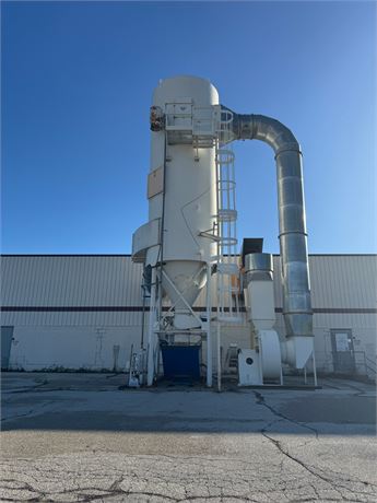 Lot - Donaldson 100HP Outdoor Dust Collector | Place Your Bid at ...