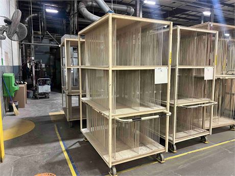 Lot - Lot of Sorting Racks | Place Your Bid at MachineryMax