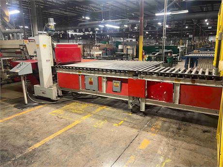 Lot - Powered Conveyor & Panel Turner | Place Your Bid at MachineryMax