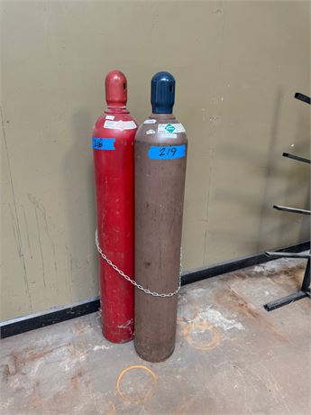 Lot - Compressed Helium Tank | Place Your Bid at MachineryMax