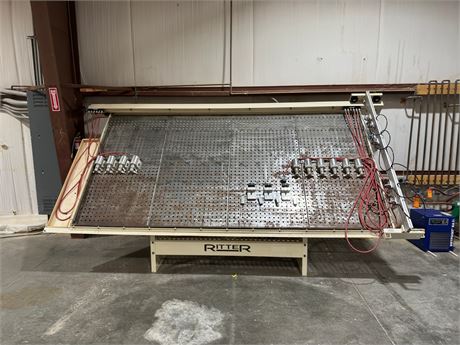 Lot - Ritter R250E/A Framemaster 6’X12′ Face Frame & Door Assembly ...