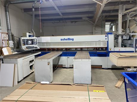 Lot - Schelling "FM-H 430/410" Beam Saw | Place Your Bid at MachineryMax