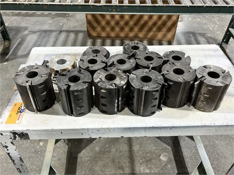 Lot - Misc Moulder Cutterheads | Place Your Bid at MachineryMax