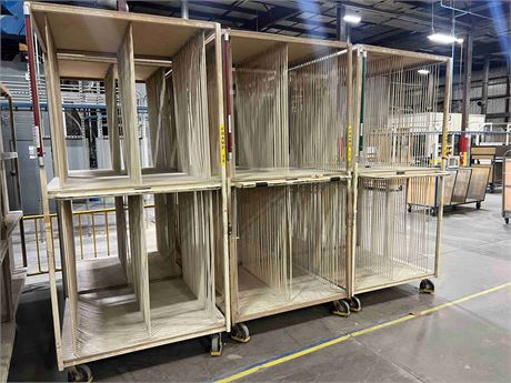 Lot - Lot of Sorting Racks | Place Your Bid at MachineryMax