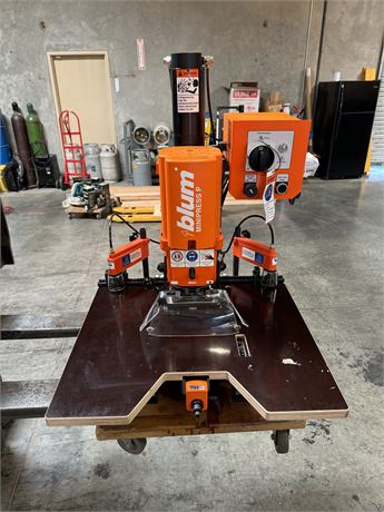 Lot - Blum "MiniPress P" Hinge Press Insertion Machine, Brand New ...