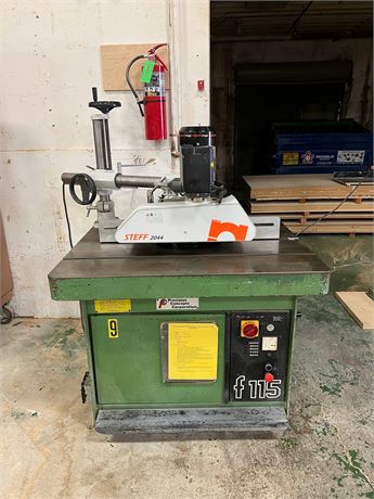 Lot - Precision Concepts "F 115" Shaper & Feeder | Place Your Bid at ...