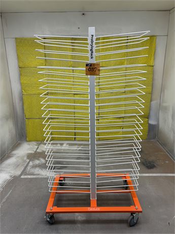 Lot - Paint Line Drying Rack | Place Your Bid at MachineryMax