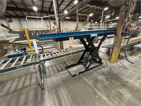Lot - Autoquip "48S25" 2500LB Lift Table | Place Your Bid at MachineryMax