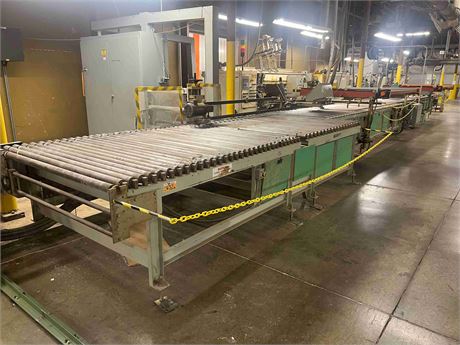 Lot - Powered Conveyor & Panel Turner | Place Your Bid at MachineryMax