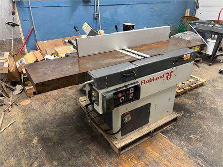 Lot - Robland Planer/Jointer | Place Your Bid at MachineryMax