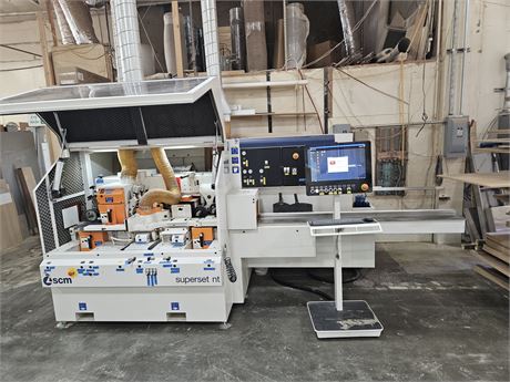 Lot - SCM "SuperSet NT" Moulder | Place Your Bid at MachineryMax