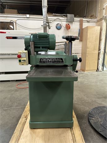 Lot - General "30-115-M1" 3 HP Planer | Place Your Bid at MachineryMax