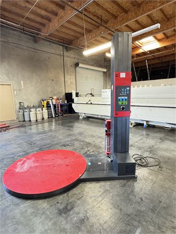 Lot - Eagle "1000B" Semi-Automatic Stretch Wrapping Machine | Place Your Bid at MachineryMax