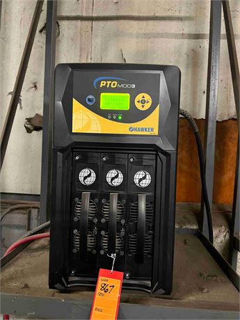 Lot - Hawker "PTO MOD3" Charger | Place Your Bid at MachineryMax