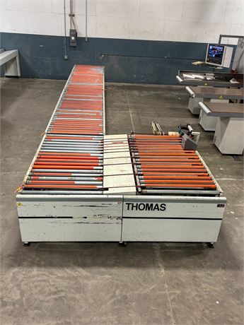 Lot - Thomas "70 x 96" Return Conveyor System | Place Your Bid at ...