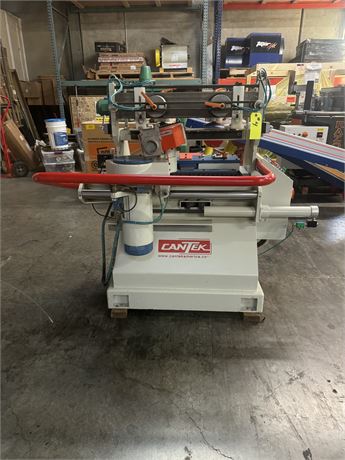 Lot - Cantek "JDT-75" Semi Automatic Dovetail machine | Place Your Bid ...