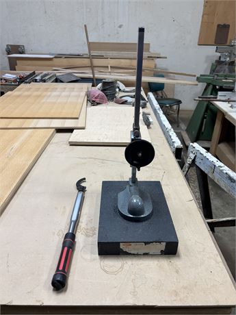 Lot - MHC Granite Surface Plate w/Norbar 200th | Place Your Bid at ...