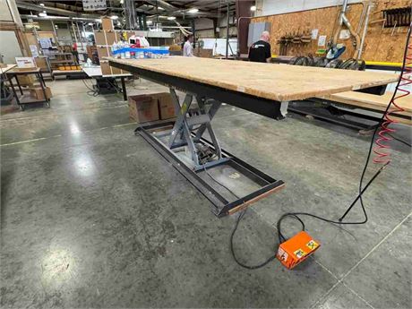 Lot - American Lifts "T1036022" Lift Table | Place Your Bid at MachineryMax