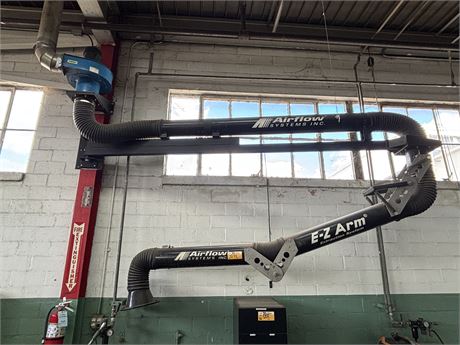 Lot - Airflow System "E-Z Arm Extractor System" fume and dust ...