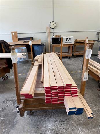 Lot - Lumber with Cart | Place Your Bid at MachineryMax