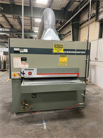 Lot - Sanding Master "SCSB2-1300" Wide Belt Sander - 2-Head | Place ...