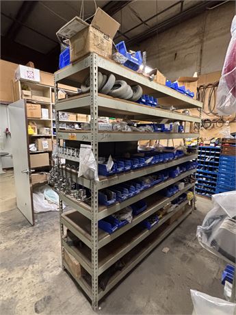 Lot - Rack & Contents | Place Your Bid at MachineryMax