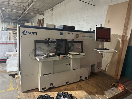 Lot - SCM "Balestrini PICO Fj" CNC Dual side Tenoning-mortising machine ...