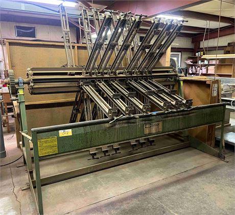 Lot - Taylor "6 Section" Rotary Clamp Carrier | Place Your Bid at ...