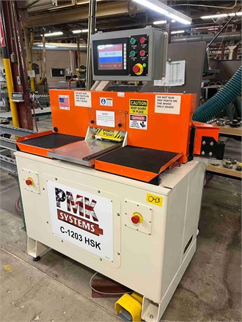 Lot - PMK C-1203 HSK" Cope Machine | Place Your Bid at MachineryMax