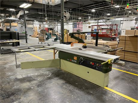 Lot - SCMI "SI16 WA" Sliding Panel Saw | Place Your Bid at MachineryMax