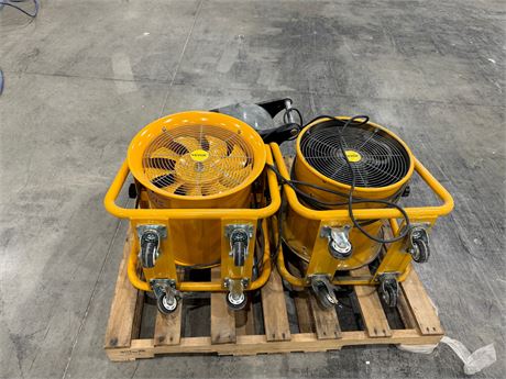 Lot - Fans Qty. (3) | Place Your Bid at MachineryMax
