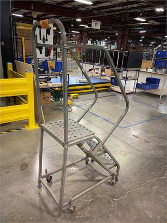 Lot - Rolling Staircase | Place Your Bid at MachineryMax