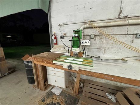 Lot - Grass "Uni-Press" Hardware Boring Machine | Place Your Bid at ...