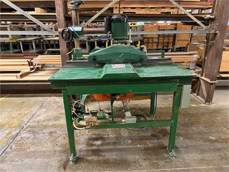 Lot - Custom Multi Cutter Grooving Machine | Place Your Bid at MachineryMax