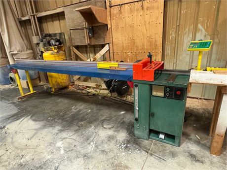 Lot - Tiger Stop "TS10" with Tiger Stop Outfeed Table | Place Your Bid ...