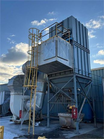 Lot - Outdoor 100HP Dust Collection System | Place Your Bid at MachineryMax