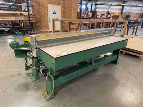 Lot - RJE Corrogated Board Cutting and Crimping Table | Place Your Bid ...