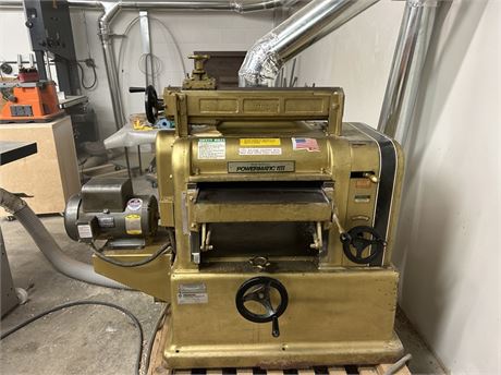 Lot - Powermatic "180" Planer - 5hp, 230V 1ph - London, ON | Place Your ...