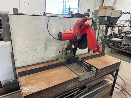 Lot - Milwaukee "6177-20" Abrasive Cut Off Saw | Place Your Bid at ...