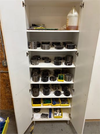 Lot - Moulder Heads with Cabinet | Place Your Bid at MachineryMax