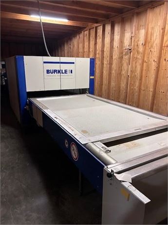 Lot - Burkle "Multifoiler M8" Laminating Press, (2007) | Place Your Bid ...