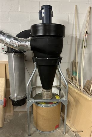 Lot - Oneida "V3000" Dustcollector - 3hp, 1500 cfm, 230V 1ph - London ...